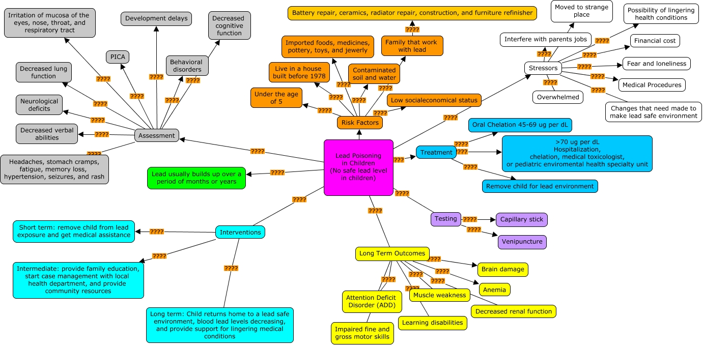 Lead poisoning in children